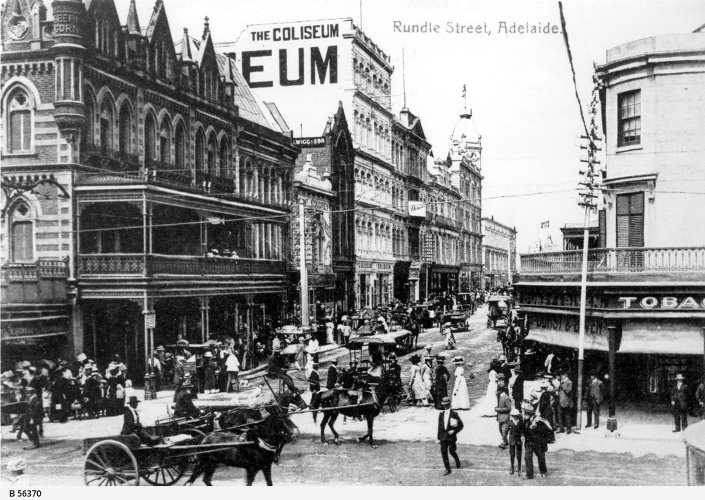 Construction of the Current Beehive Corner Building - History Hub