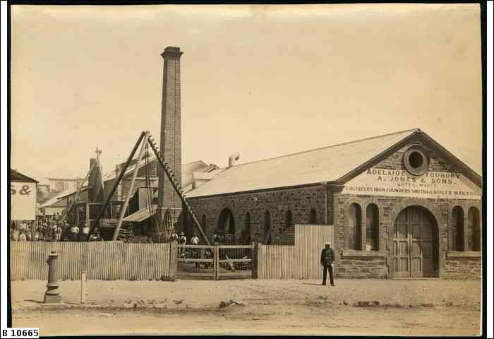 The Adelaide Foundry moves to North Terrace - History Hub