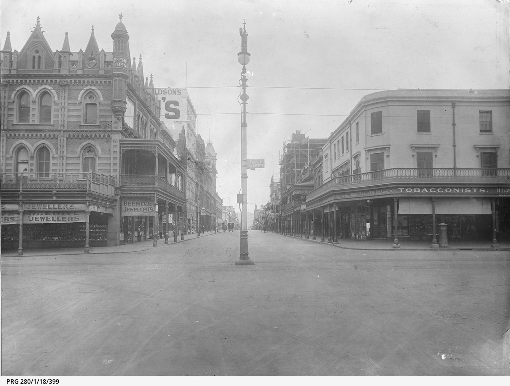 The new Beehive Corner building is constructed - History Hub